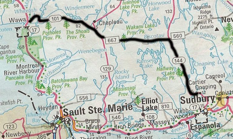 Ontario Road Map HD Images | Oppidan Library